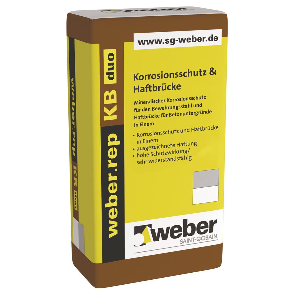 weber.rep KB duo : Riparazione del calcestruzzo > Edilizia e genio civile | Saint-Gobain Weber ...