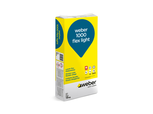 weber 1000 flex light : Prodotti piastrellistri | Saint-Gobain Weber ...