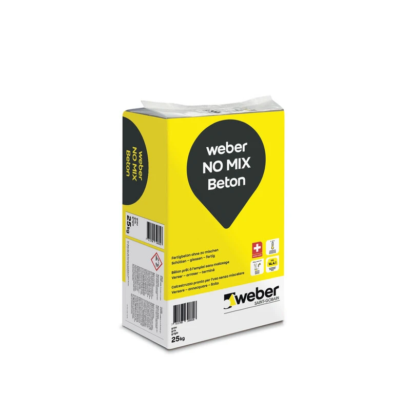 weber NO MIX Béton : Produits pour le bâtiment et le génie civil ...